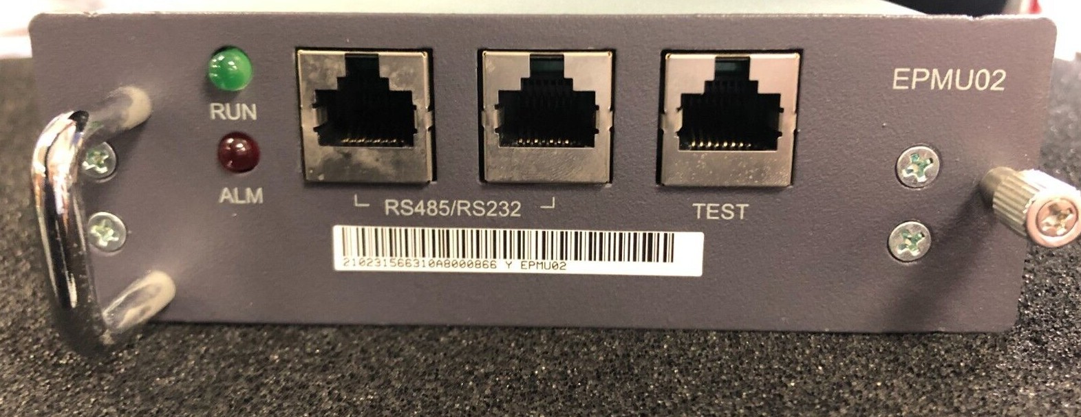 1 X EPMU02 MONITORING MODULE FOR HUAWEI POWER SYSTEM EPS75-4815 | eBay