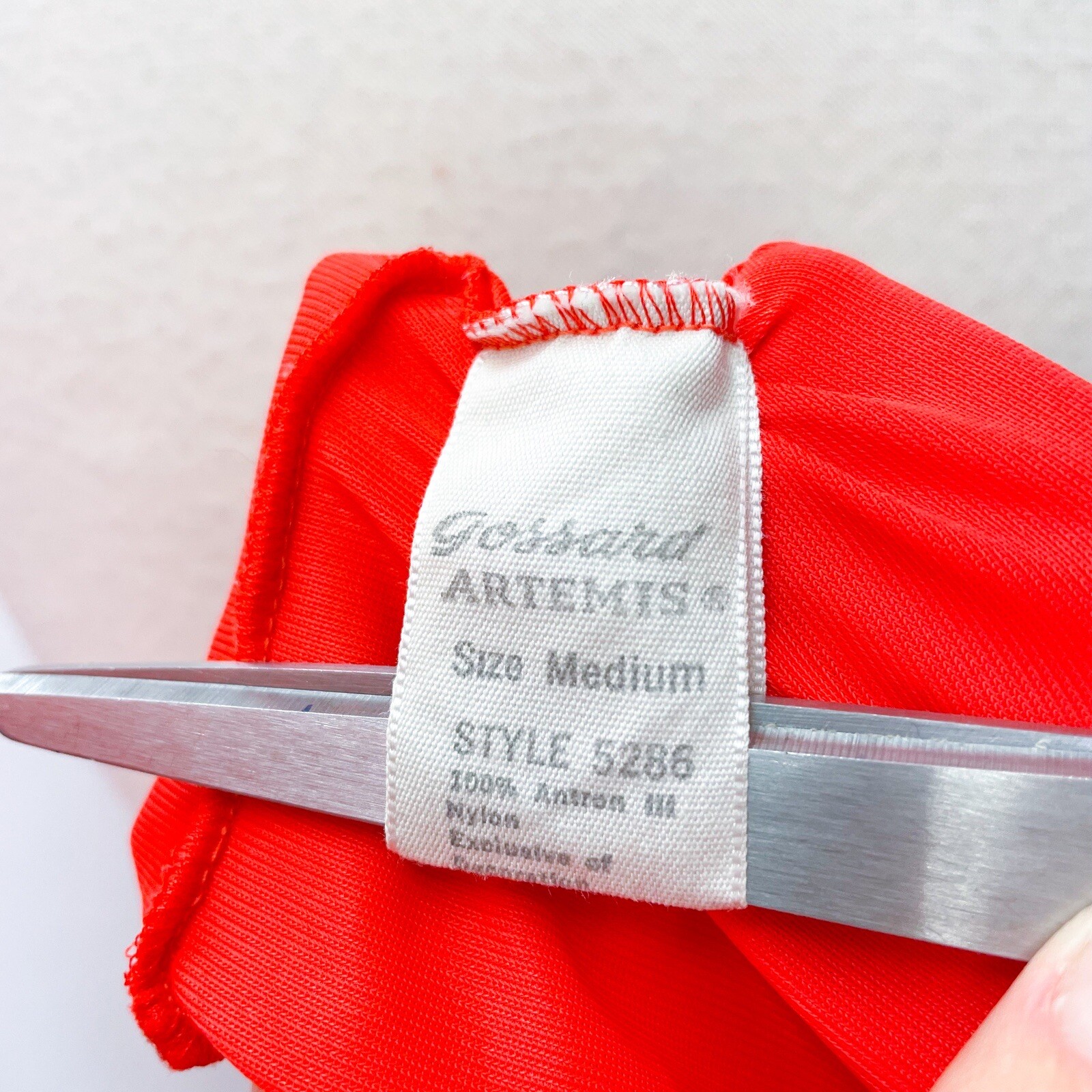 Vintage Gossard Artemis Blood Night Gown Size M Sleev… - Gem