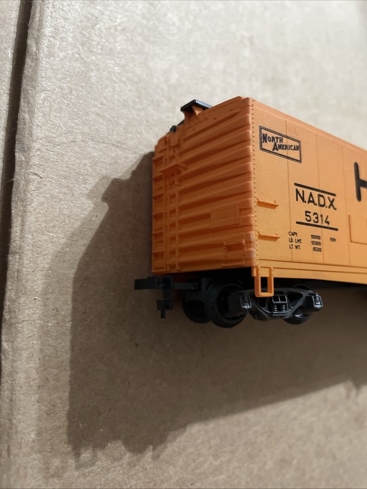 USED AHM HO Scale 40' Box Car Hormel NADX #5314 Read Description | eBay