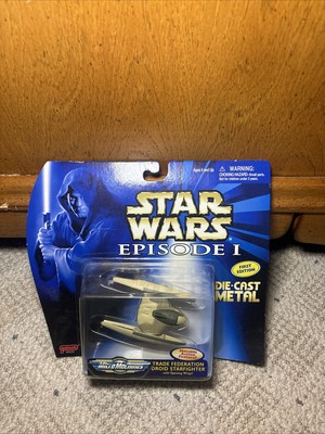 Micro Machines Star Wars Episode I Trade Federation Droid Starfighter ...