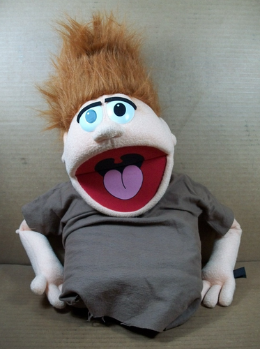Puppet Productions - Boy with Red Hair and Brown Shirt ~ 17" | eBay