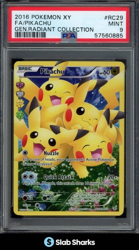 2016 POKEMON GENERATIONS RC29/RC32 PIKACHU GENERATIONS RADIANT ...