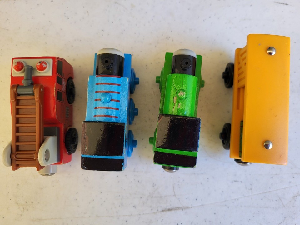 Thomas and Friends Wooden Railway Sodor Fire Department Set READ | eBay