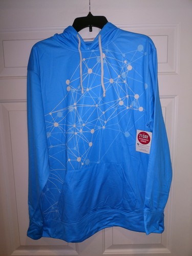 New NWT Microsoft Dell Technologies Graphic Hooded Sweatshirt Men's ...