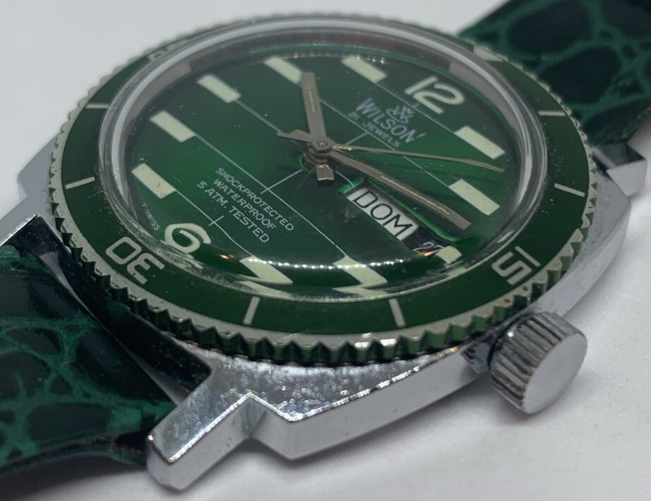 Vintage Wilson Mens Watch Hand Wind Serviced. | eBay