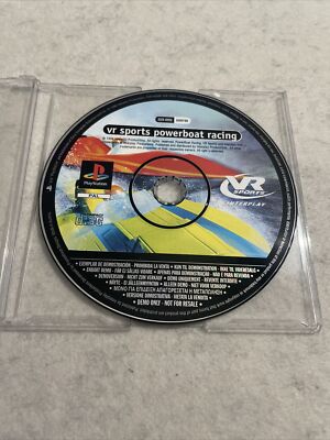 Demo Vr Sports Powerboat Racing Playstation PS1 | eBay