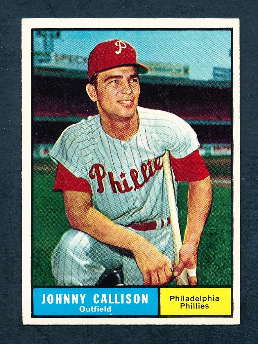 1961 TOPPS Baseball #468 JOHNNY CALLISON NRMT/MT | eBay