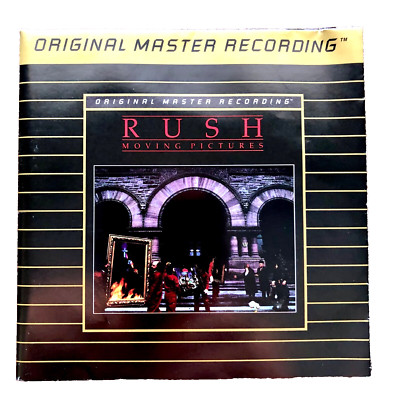 RUSH : ‎Moving Pictures - MFSL 24KT Gold CD Original Master Recording ...