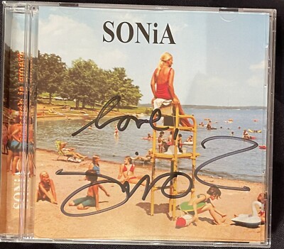 SONiA disappear fear -“NO BOMB IS SMART”Autographed Cd New Opened To ...