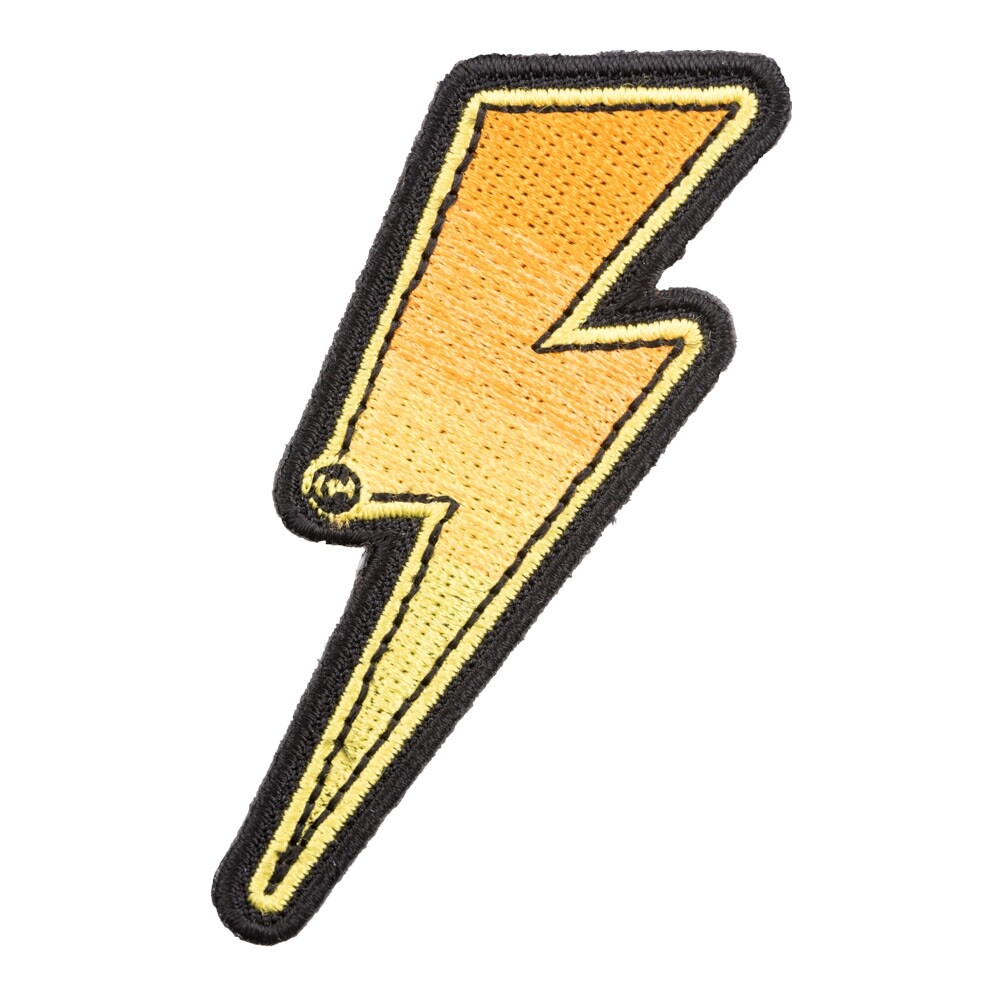 Golden Lightning Bolt Right Patch, Lightning Patches | eBay
