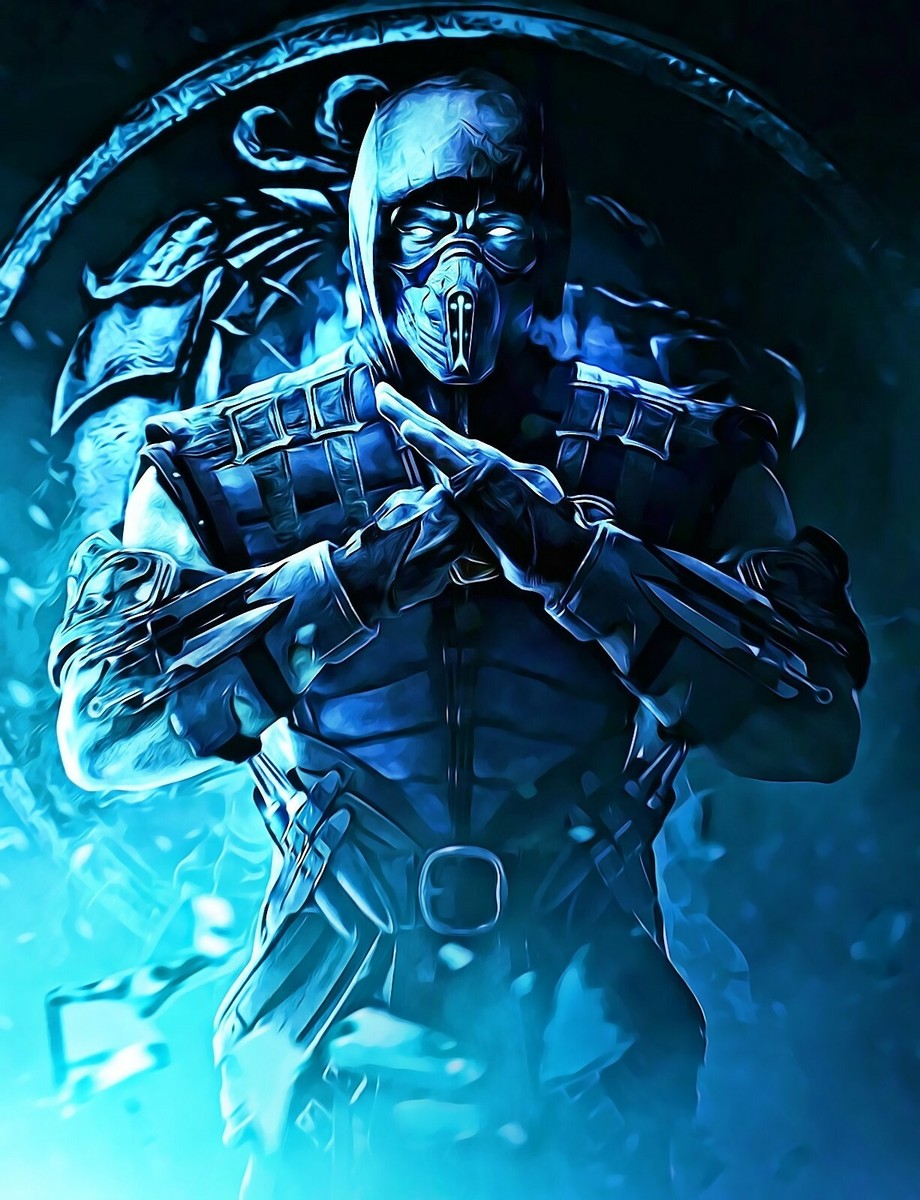 Mortal Kombat Sub Zero Drawings