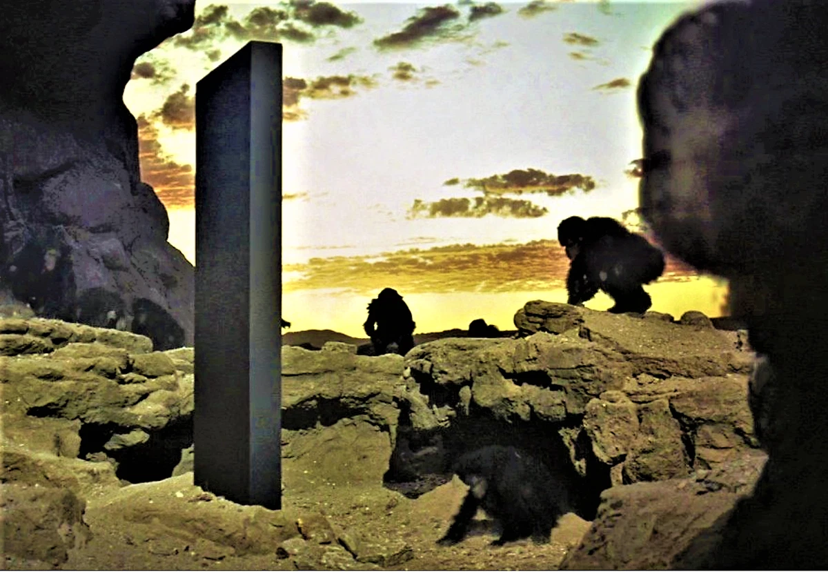 2001 A Space Odyssey Monolith Monkeys