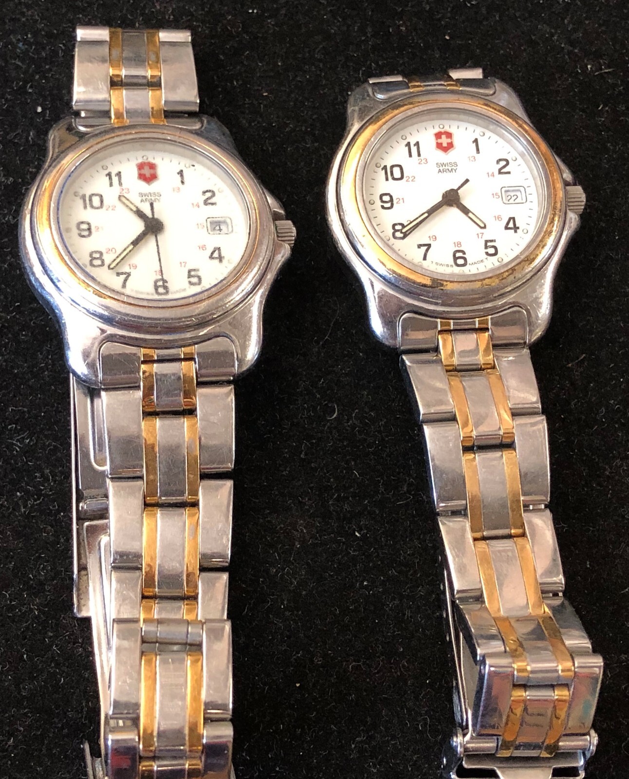 Two ladies Swiss Army Watches Stainless Steel / 230 | eBay