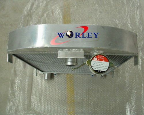 3 Rows Aluminum Radiator Chopped engine 1932 32 For Ford Auto Manual ...