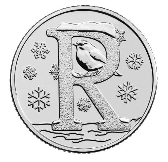 2018 2019 A-Z Alphabet 10p Ten Pence coin Angel Bond Fish Oak NHS Robin ...
