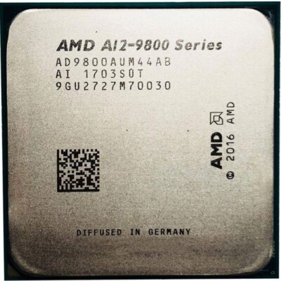 AMD A12-9800 AD9800AUM44AB A-Series Socket AM4 3.8GHz Desktop CPU | eBay