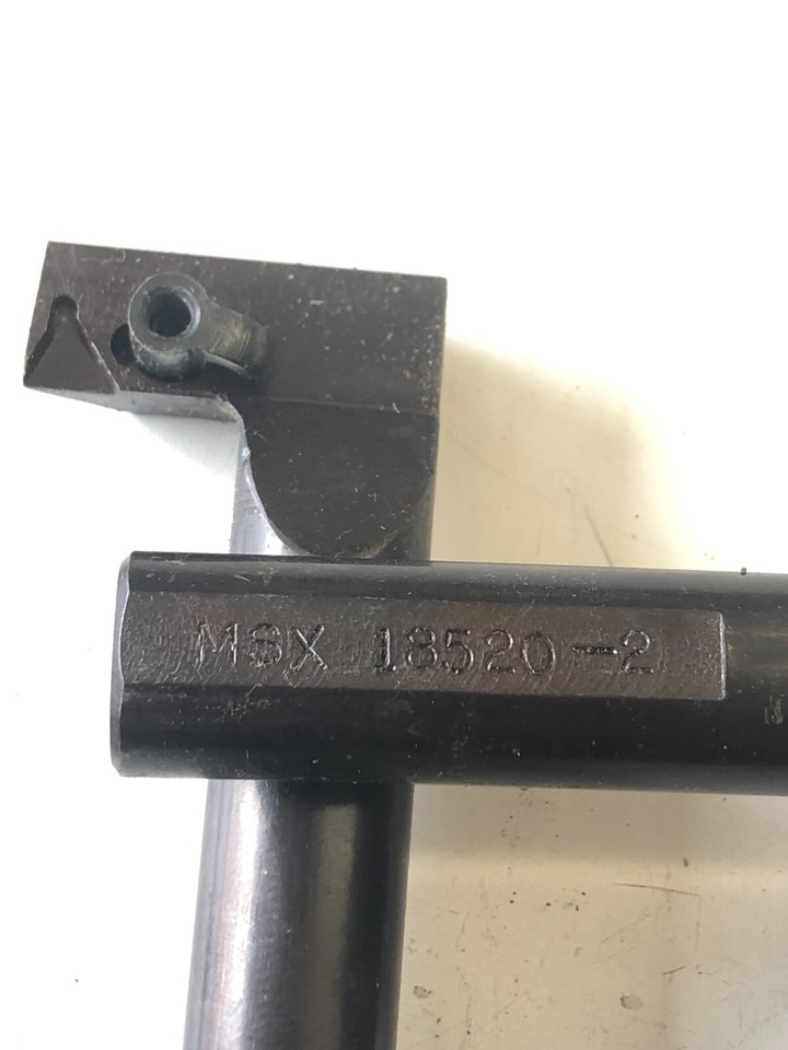 2 Pack CARBIDE holder BORING BAR Reverse Internal MSX 18520-2 8" 3/4 ...