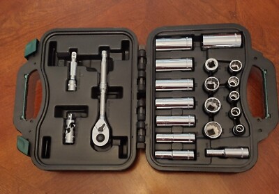 Masterforce Control Drive 3/8" Drive Metric Mechanic's Tool Set | eBay