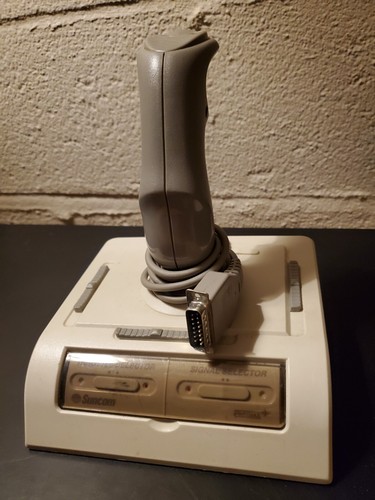 Suncom FlightMax Vintage Joystick, Analog IBM PC - Model 96-7060 | eBay