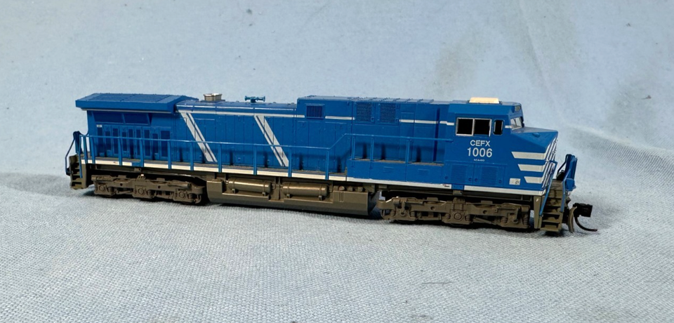 N Scale Kato CEFX AC4400CW Locomotive with Digitrax DCC | eBay