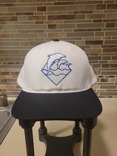 Pink Dolphin White Black Two Tone Snapback Hat | eBay