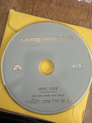 Saving Private Ryan Blu-ray DISC ONLY | eBay