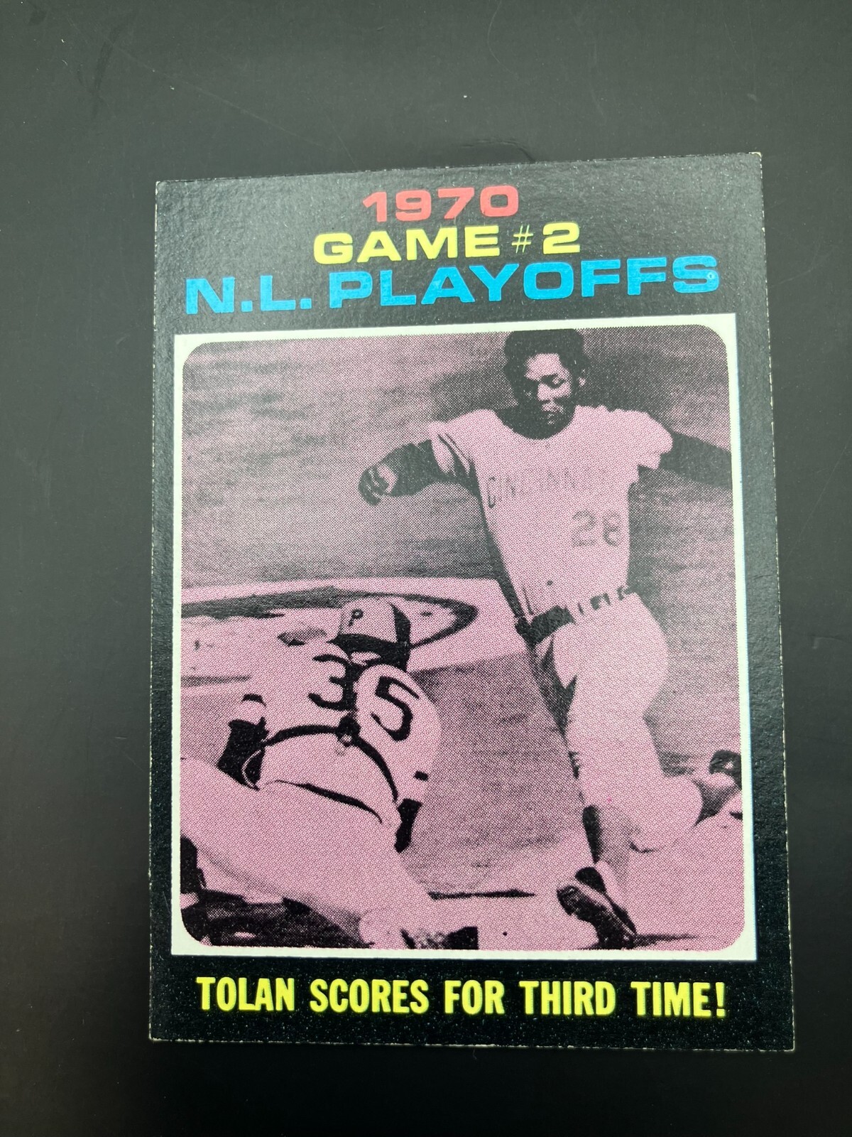 1971 Topps #200 Bobby Tolan 1970 N.L. Playoffs | eBay