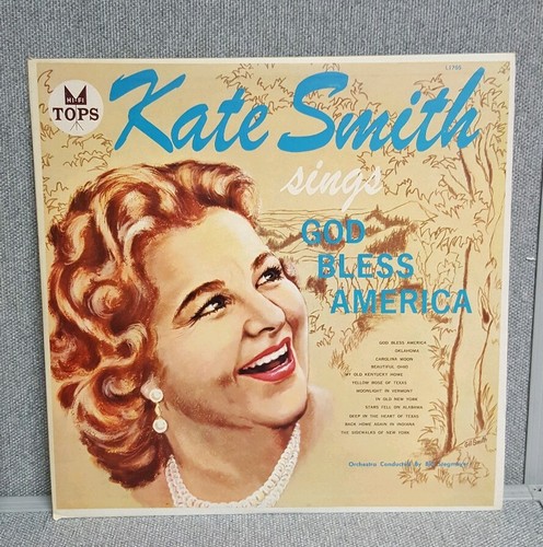 Kate Smith Sings God Bless America L1705 HiFi TOPS LP | eBay