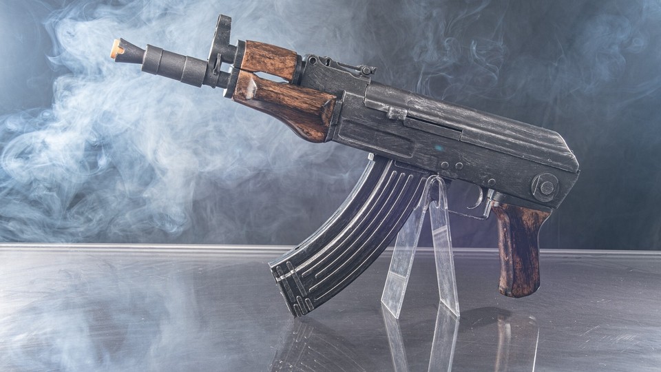 AK Klash 4U Rifle Carbine Prop Costume Cosplay Stage Movie Replica ...