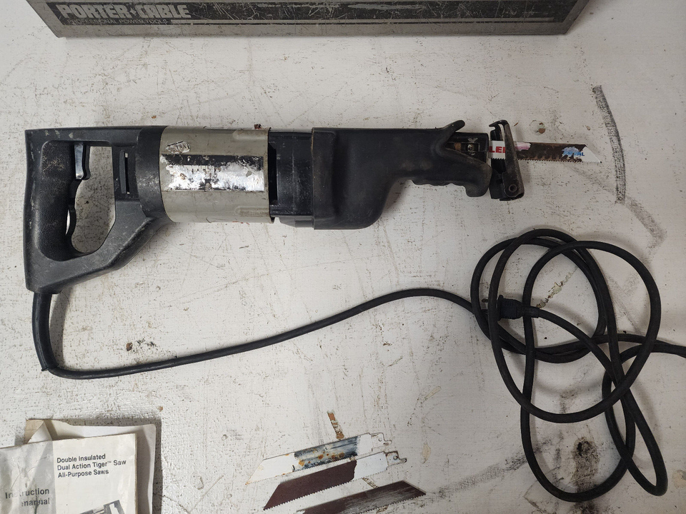 Porter Cable Tiger Saw Heavy Duty Corded Reciprocating Saw - Unknown ...