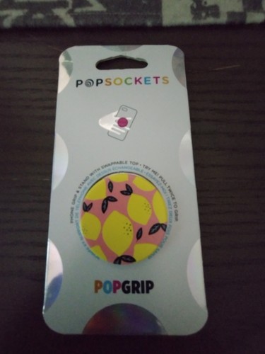 Pop Sockets Pop Grip, 800985 PG Lemon Drop | eBay
