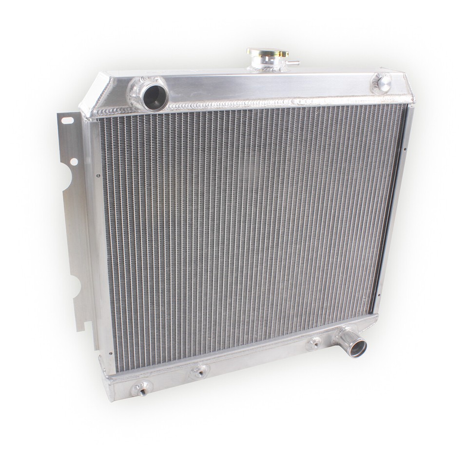 3 ROWS ALUMINUM RADIATOR For 1962-67 63 66 Chevrolet Chevy II 4.1L 3 ...