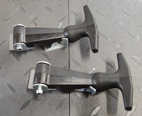 5" Universal Rubber Hold Down Latches w/ Hardware Set of 2 (PAIR) HEAVY ...