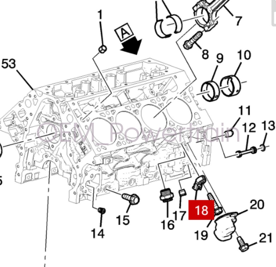 12623095 OEM Supplier Ignition Knock Sensor for GMC Terrain Sierra 1500 ...
