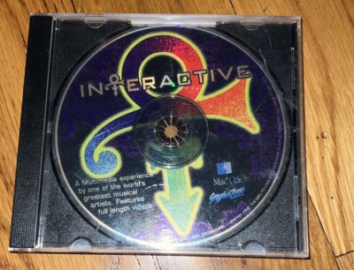 Vintage 1994 Prince Interactive CD-ROM Apple Mac OS Game Warner Bros ...