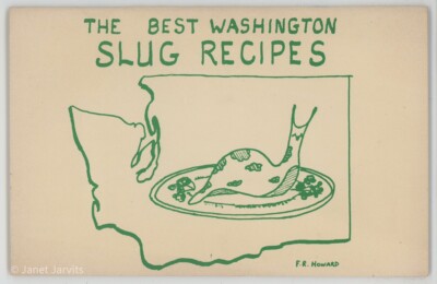 SLUG RECIPE BOOK Snohomish Washington State Slug Best Recipes Frank ...