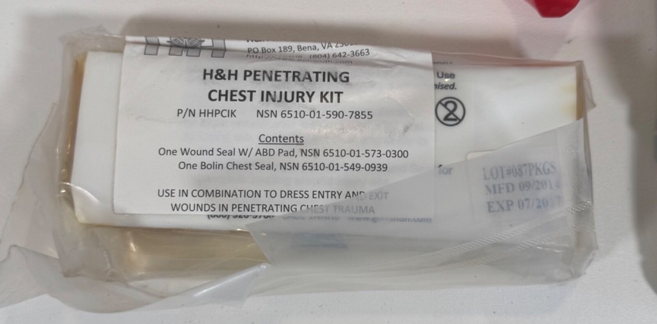 USMC IFAK Loaded First Aid Medical Kit Pouch Coyote Brown MARSOC Recon ...