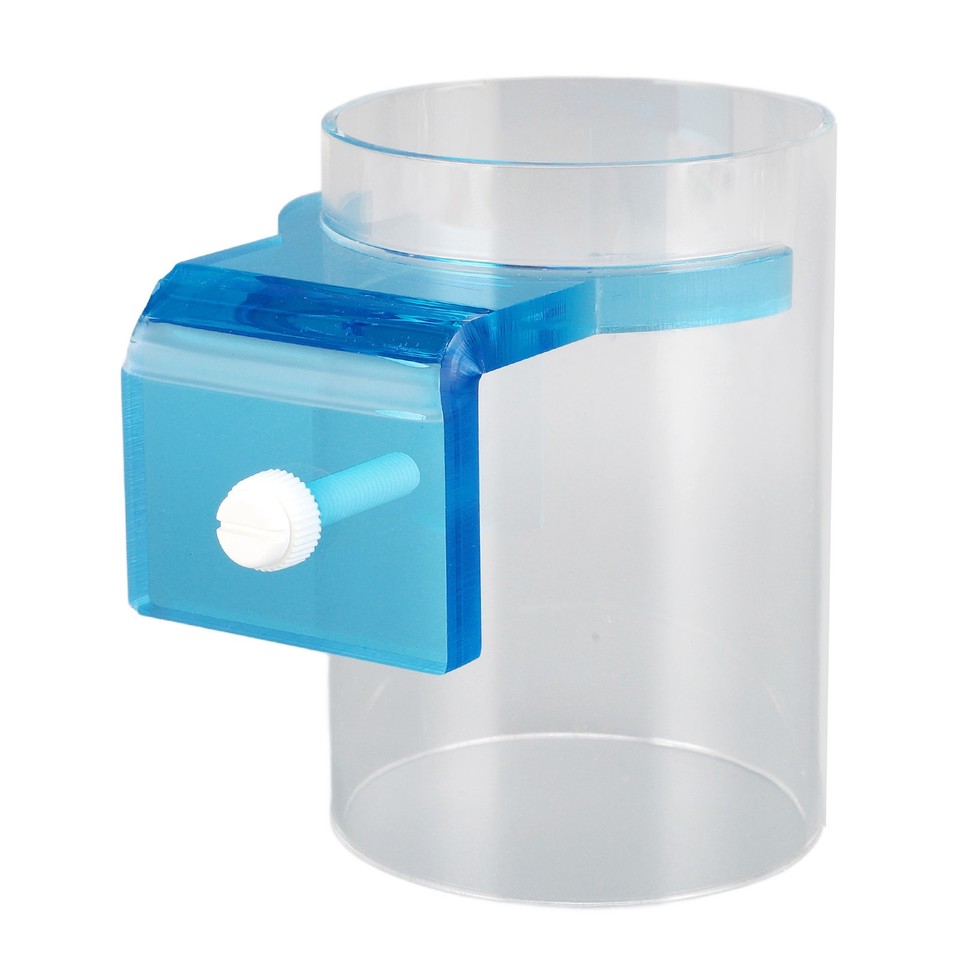 .Fish Feeding Ring Raised Sturdy Clear Acrylic Fishes Floating Food ...