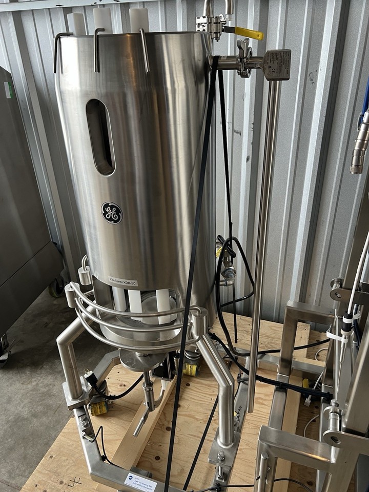 2019 GE Xcellerex XDR-50 Single-Use 50L Bioreactor Strongarm Controller ...