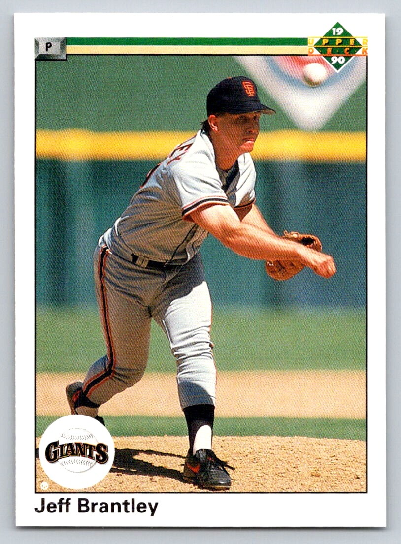 #358 Jeff Brantley Rookie San Francisco Giants 1990 Upper Deck | eBay