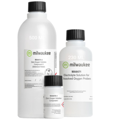 Milwaukee MW600 PRO Zero Oxygen Calibration Solution Kit and Oxygen ...