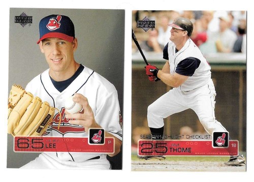 2003 Upper Deck - CLEVELAND INDIANS Team Set | eBay