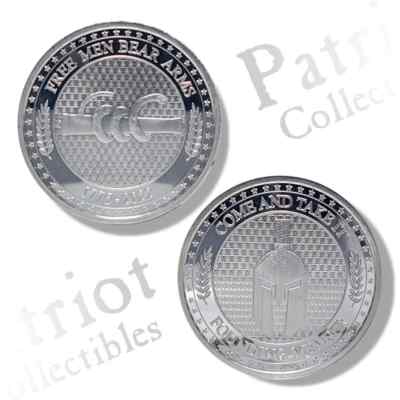 INFOWARS FOUNDER COIN # 3 ( Free Men Bare Arms ) # 3 OF 3 ONLY 10,000 ...