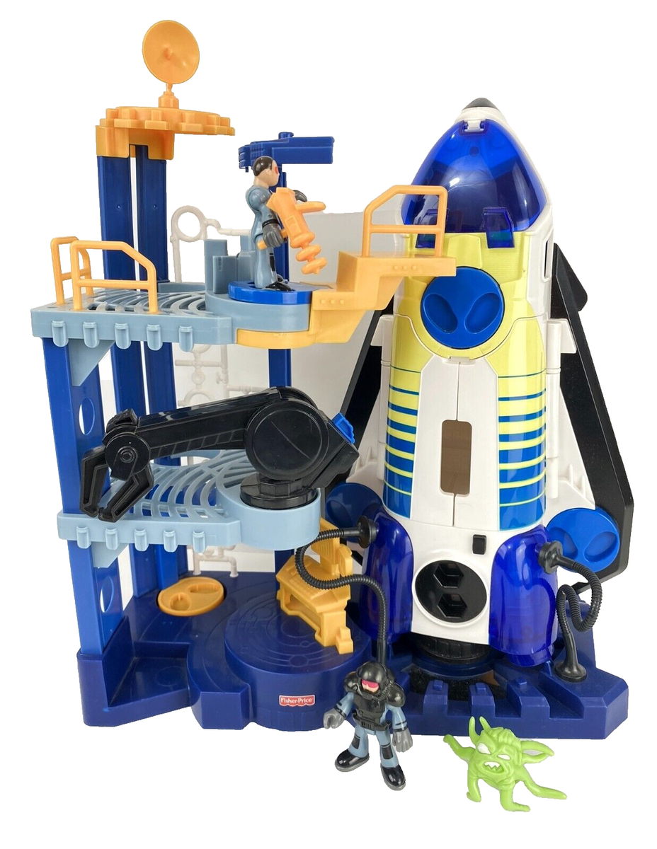 Fisher Price Imaginext Space Shuttle Spaceship And Tower!