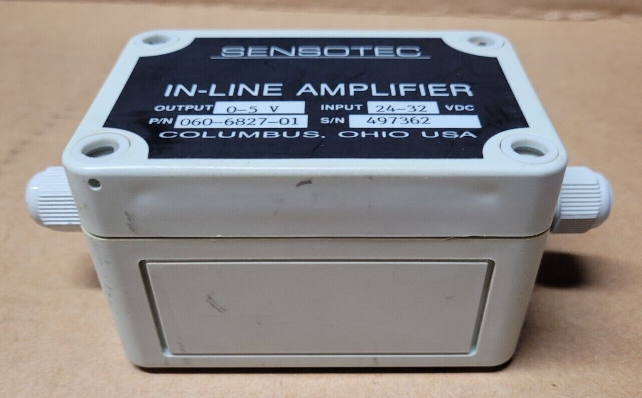 Sensotec Honeywell 060-6827-01 In Line Amplifier for Transducer 0-5V 24 ...
