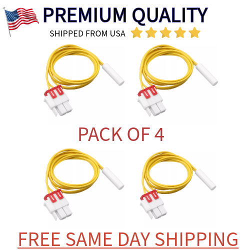 DA32-00006W Samsung Refrigerator Defrost Temperature Sensor Pack of 4 ...