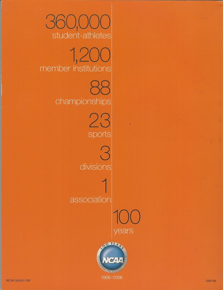 NCAA The Official Softball Records Book 2006 | eBay