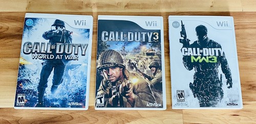 Call of Duty 3 Game Bumdle Nintendo Wii World At War, Call of Duty 3 ...