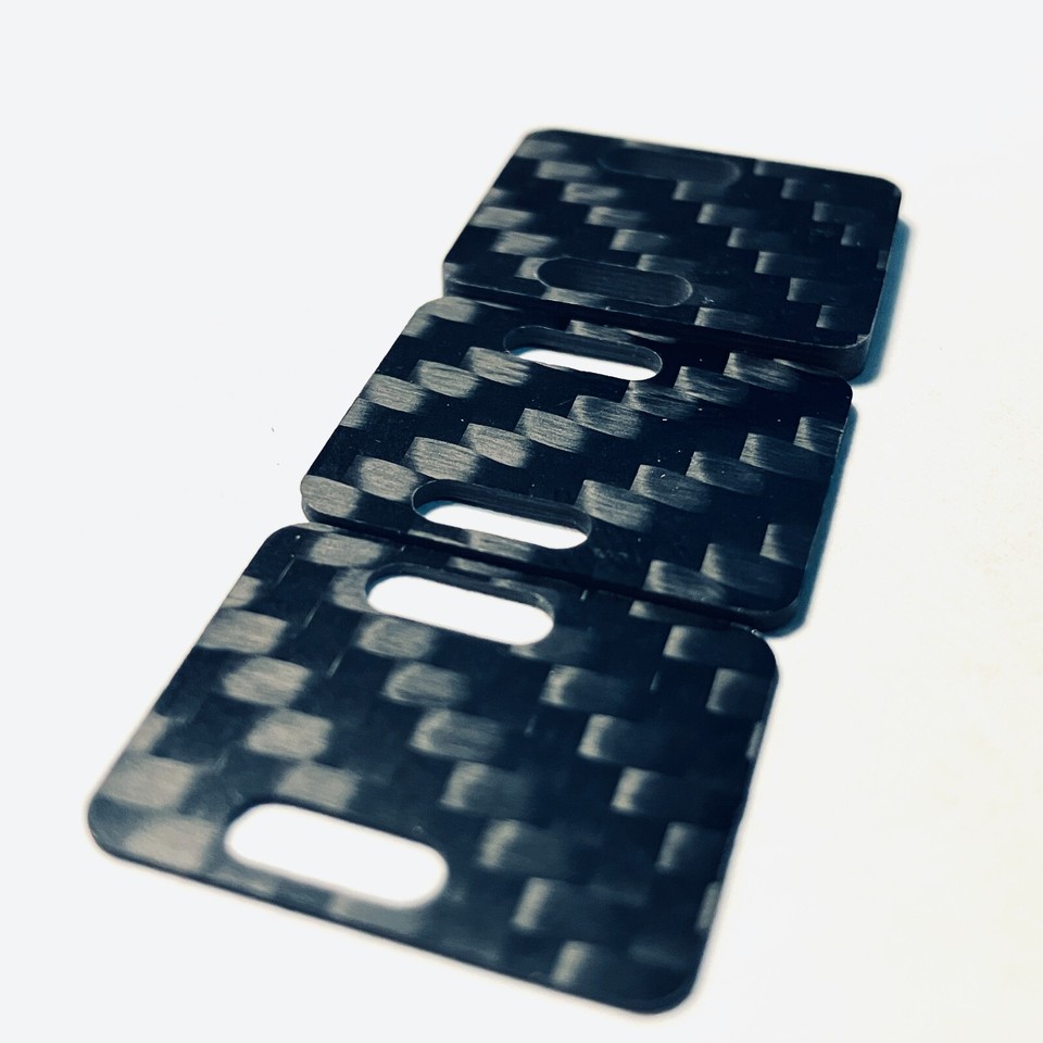 Cartridge Headshell shims Spacer VTA Adjust made of carbon fiber for ...