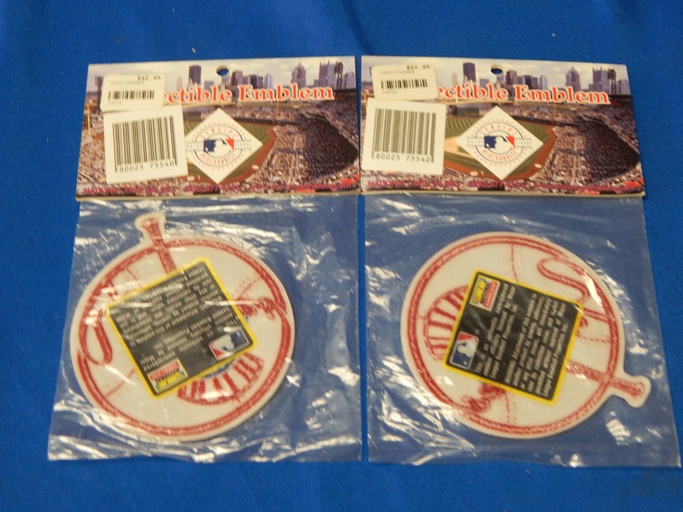 MLB New York Yankees Authentic Collectible Embroidered Emblem Patches ...